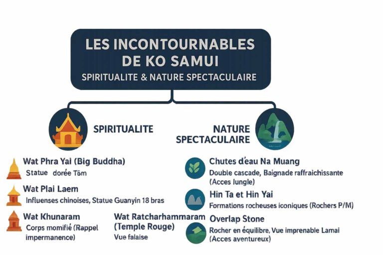 Ko Samui, Thaïlande : Temples, Cascades, Plages 🏝️ Guide >