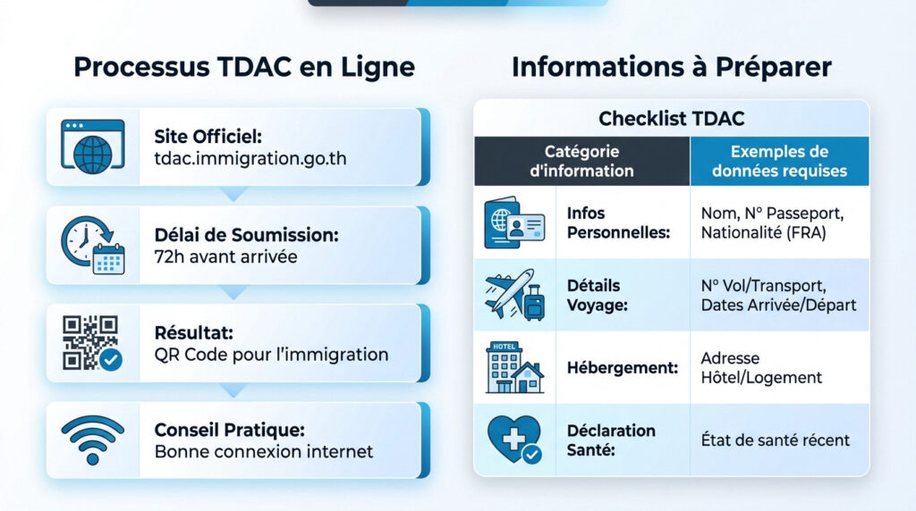 TDAC Thaïlande 2026 : Comment Remplir le Formulaire ? (Tuto)